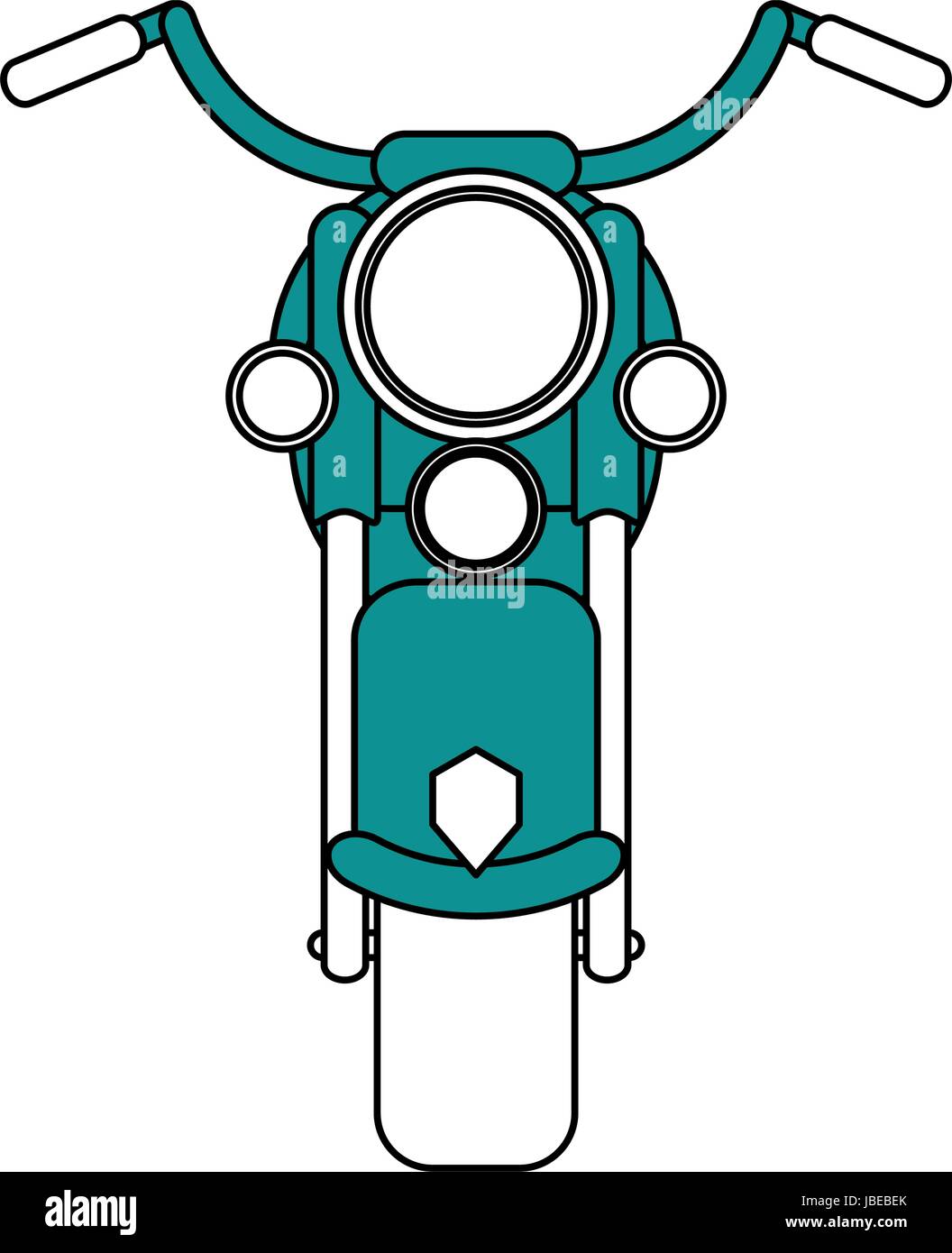 motorcycle flat illustration Stock Vector Image & Art - Alamy