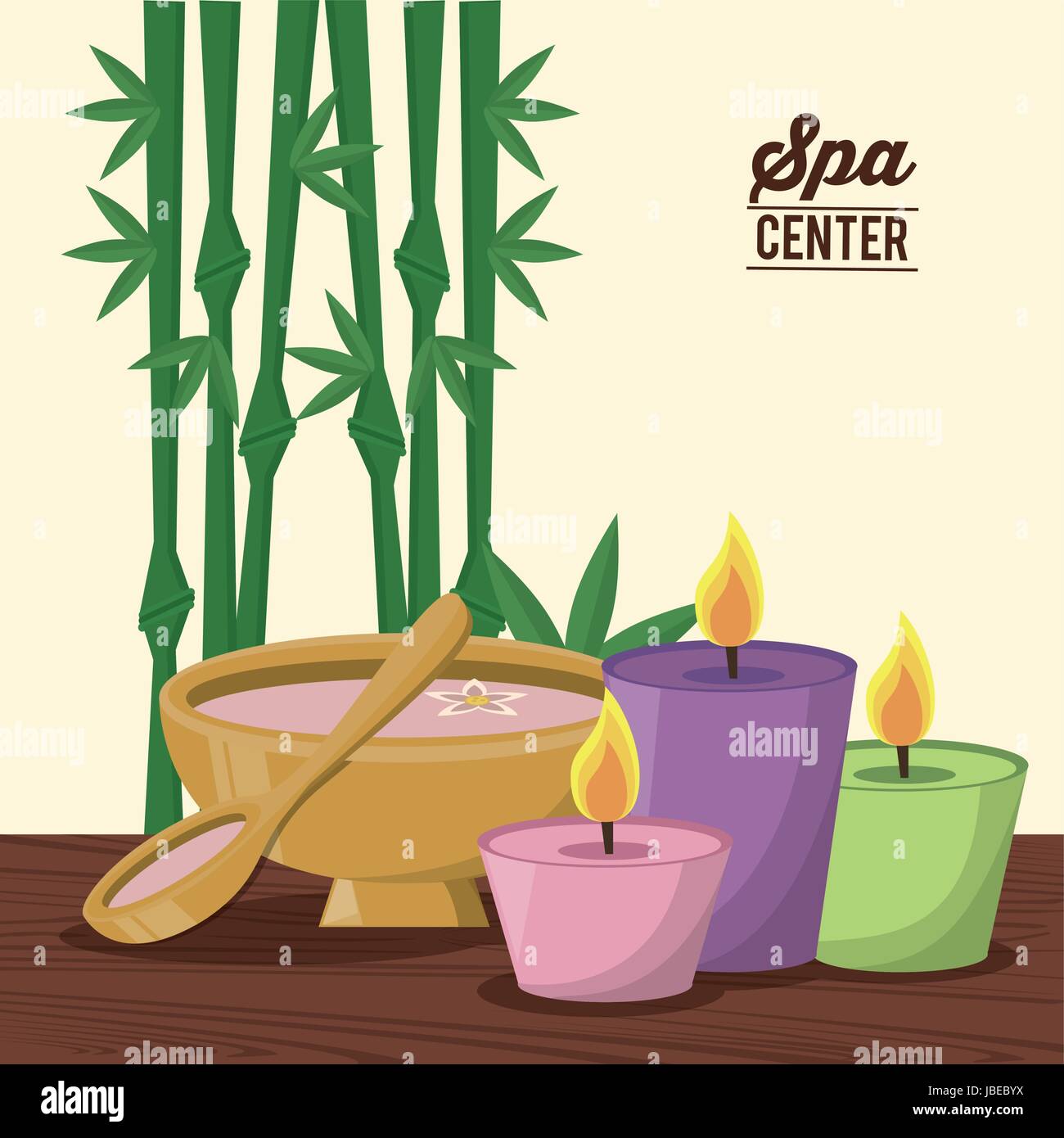 Bamboo resort Stock Vector Images - Alamy