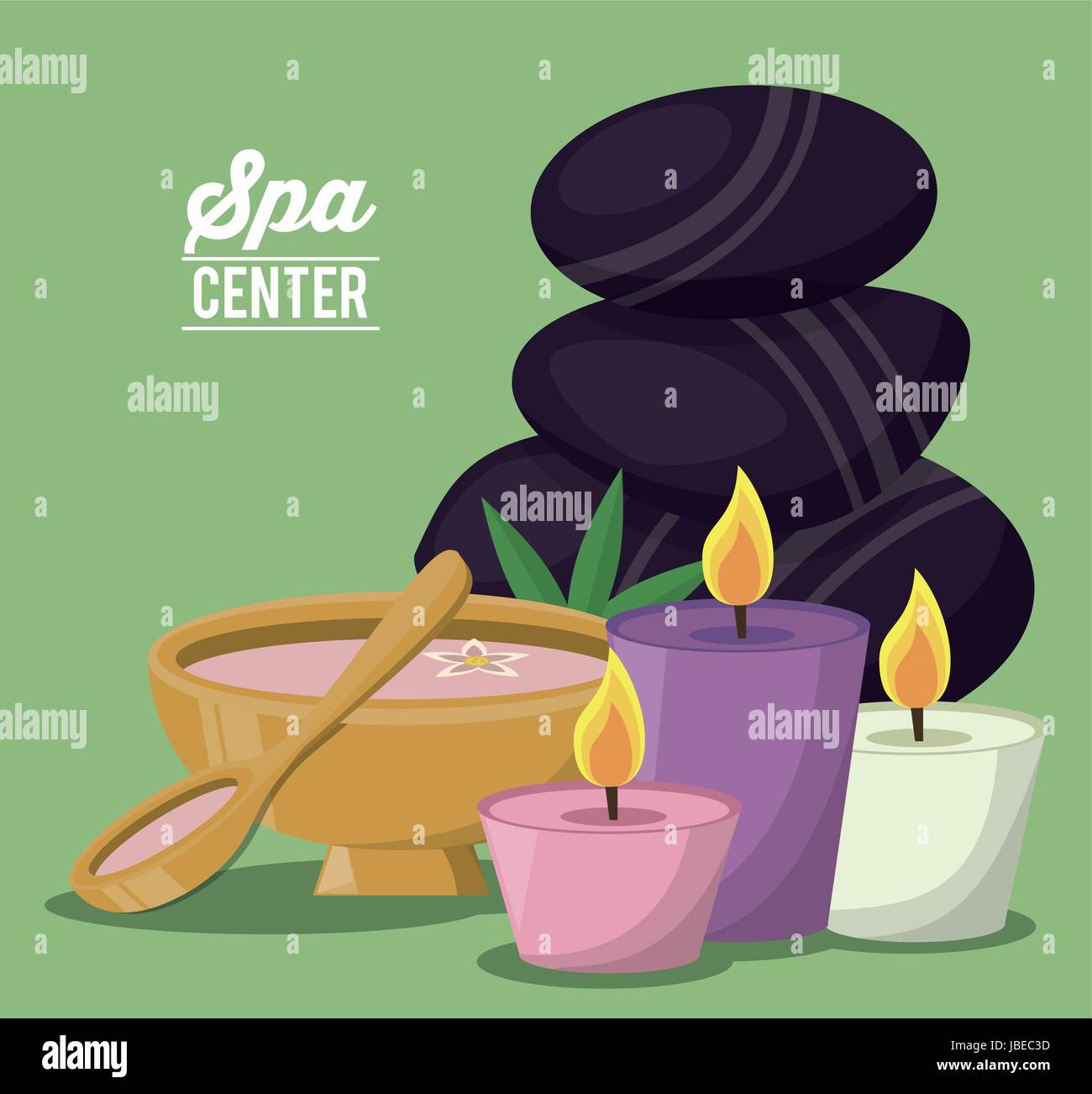 Volcanic black stones Stock Vector Images - Alamy