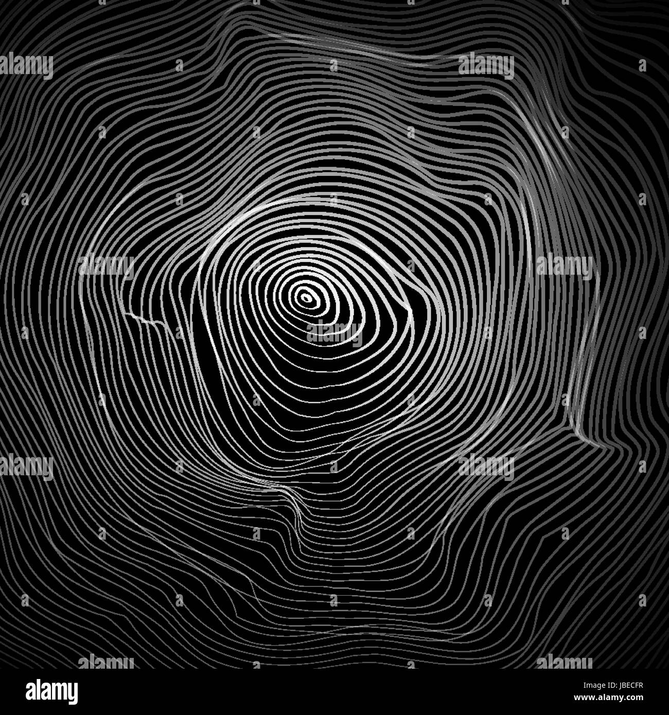 Abstract Moire Texture Vector. Moire Waves. Modern Creative Backdrop ...