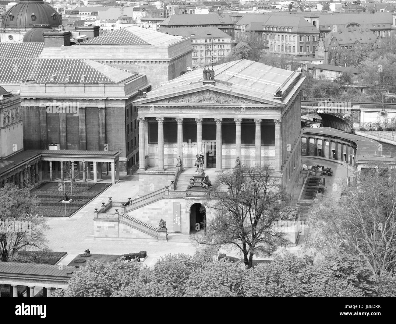 BERLIN, GERMANY - APRIL 24, 2010: The Museumsinsel is a complex of five ...
