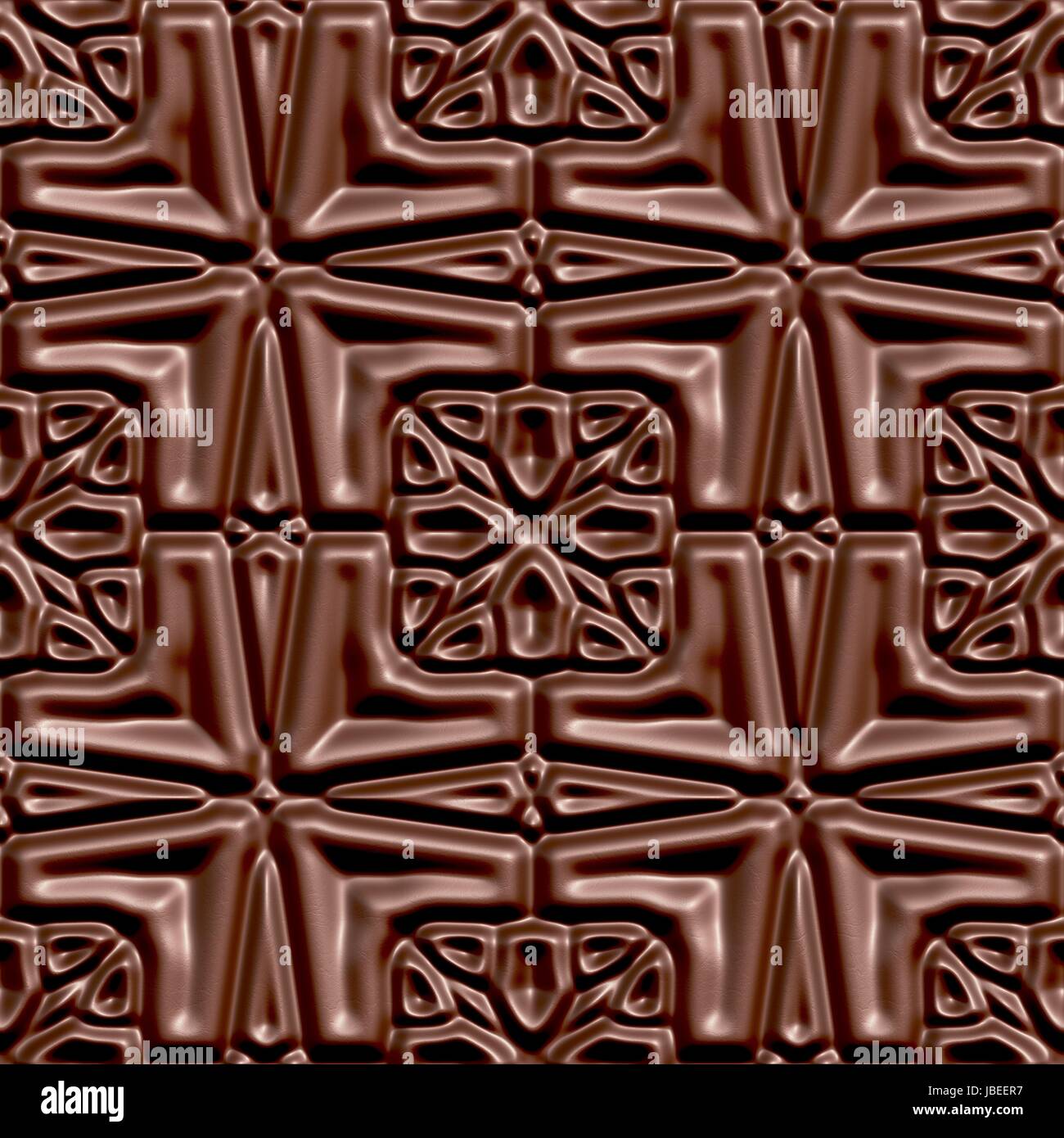Seamless tileable decorative 3d abstract background pattern Stock Photo ...