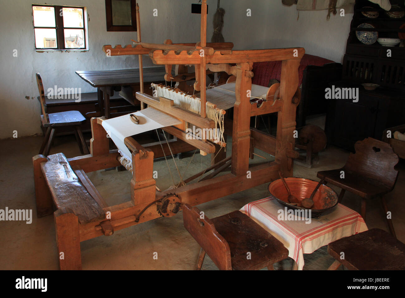 Treadle loom hi-res stock photography and images - Alamy