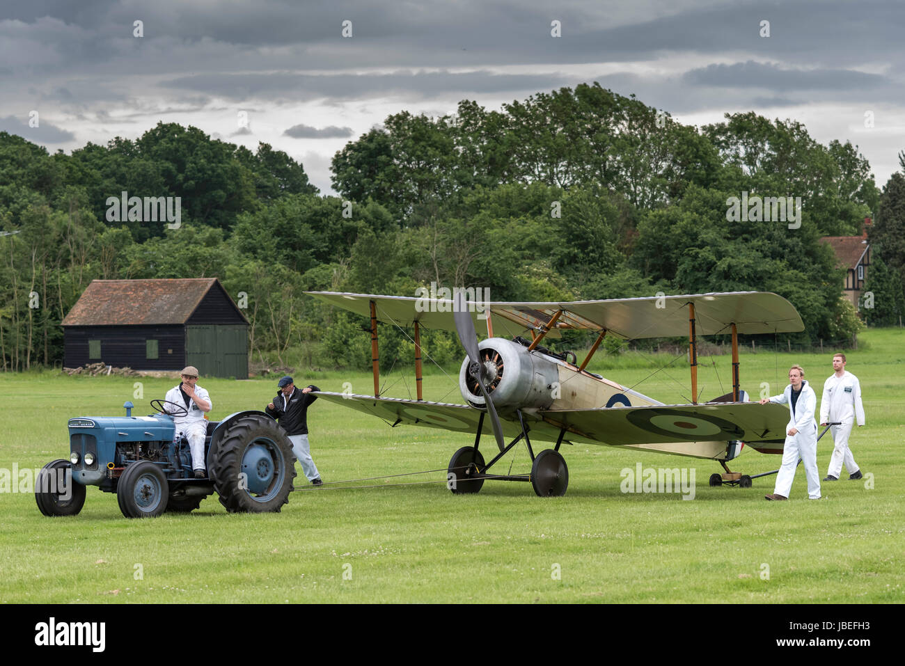 Shuttleworth Collection Air Show old Warden Bedford England Stock Photo ...