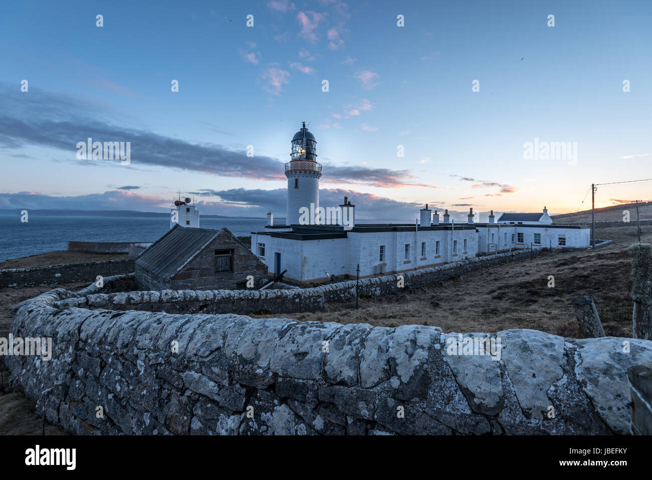 Dunnet Head Lighthouse.Scotland Stock Photo - Alamy