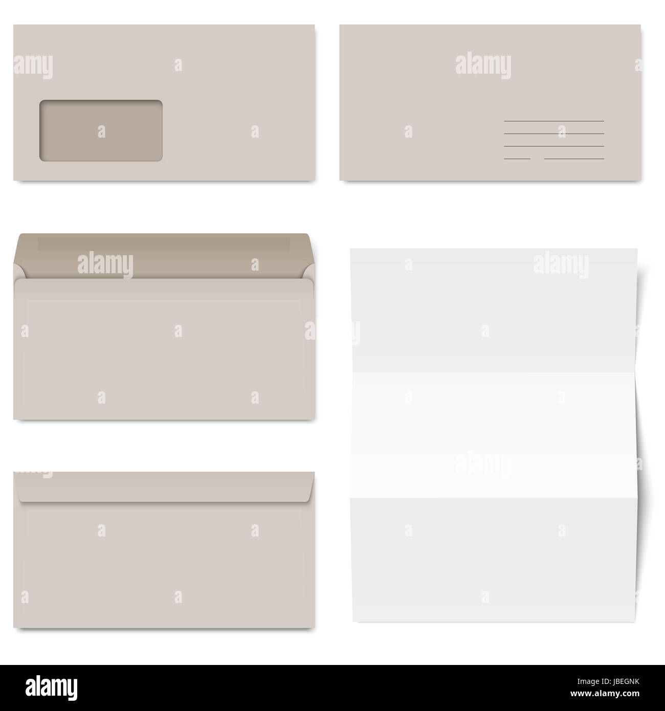 collection - envelopes Stock Photo - Alamy
