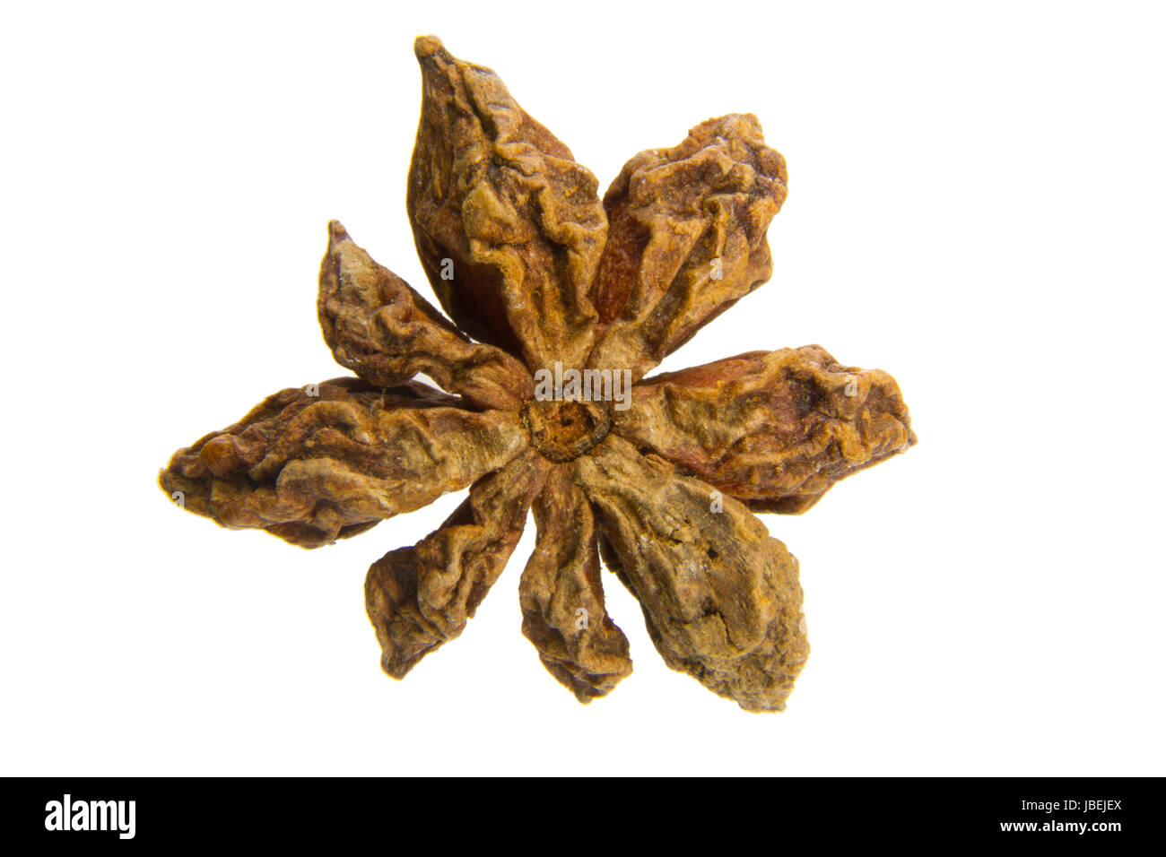 dried Chinese anise isloated on the white background Stock Photo - Alamy