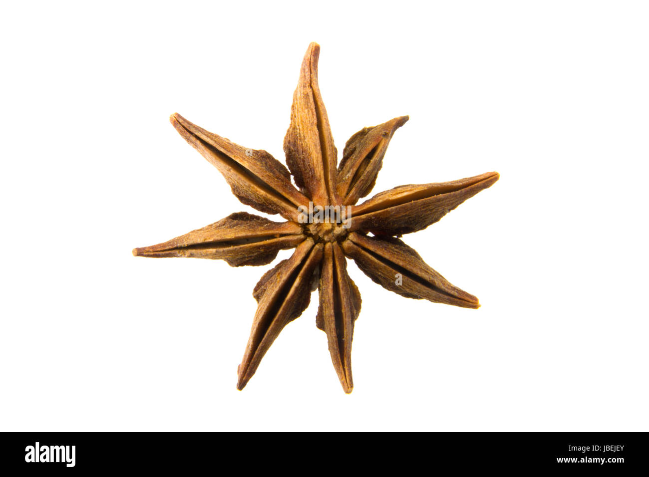 dried Chinese anise isloated on the white background Stock Photo - Alamy