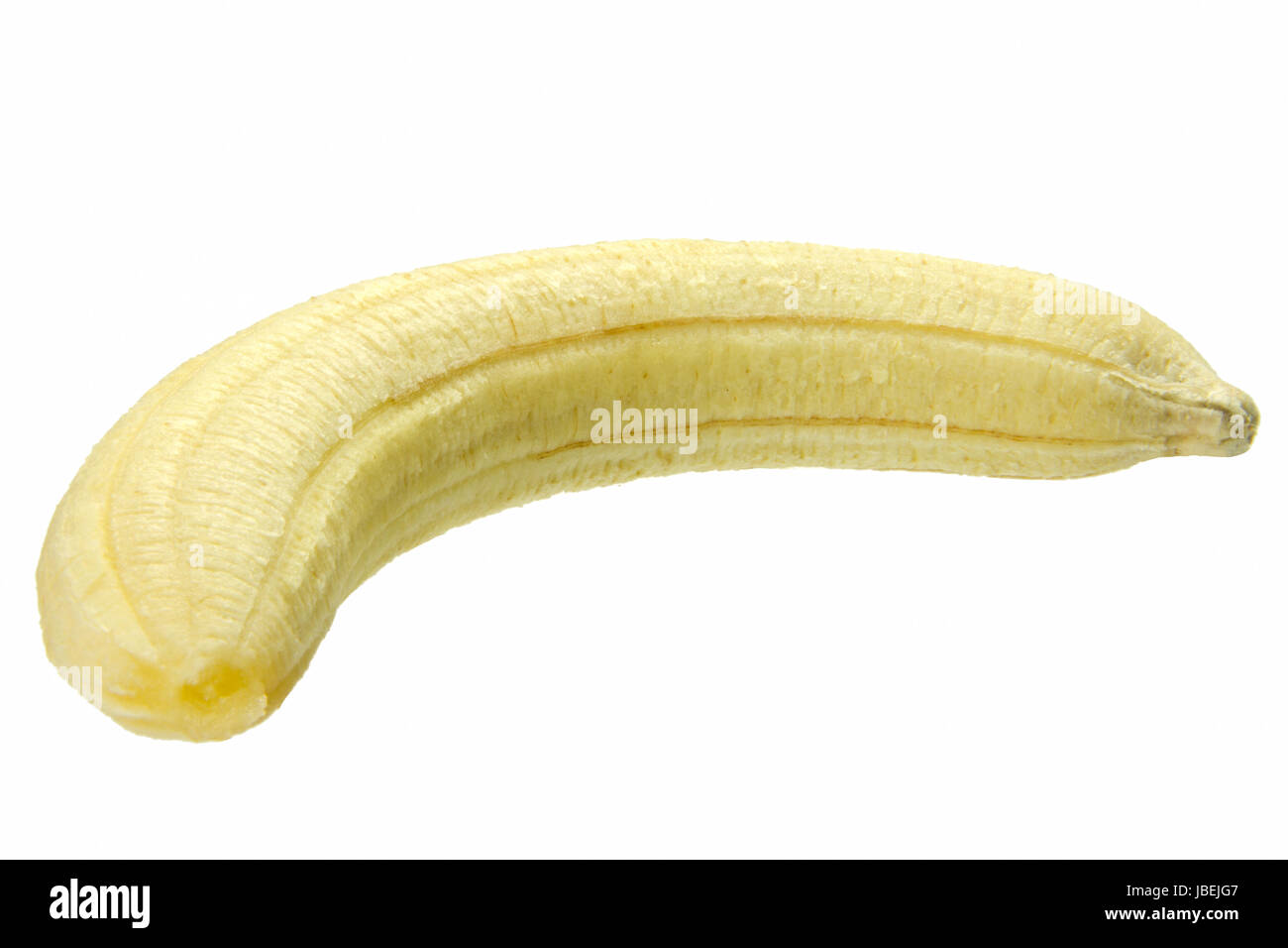 fresh banana flesh isolated on the white background Stock Photo - Alamy