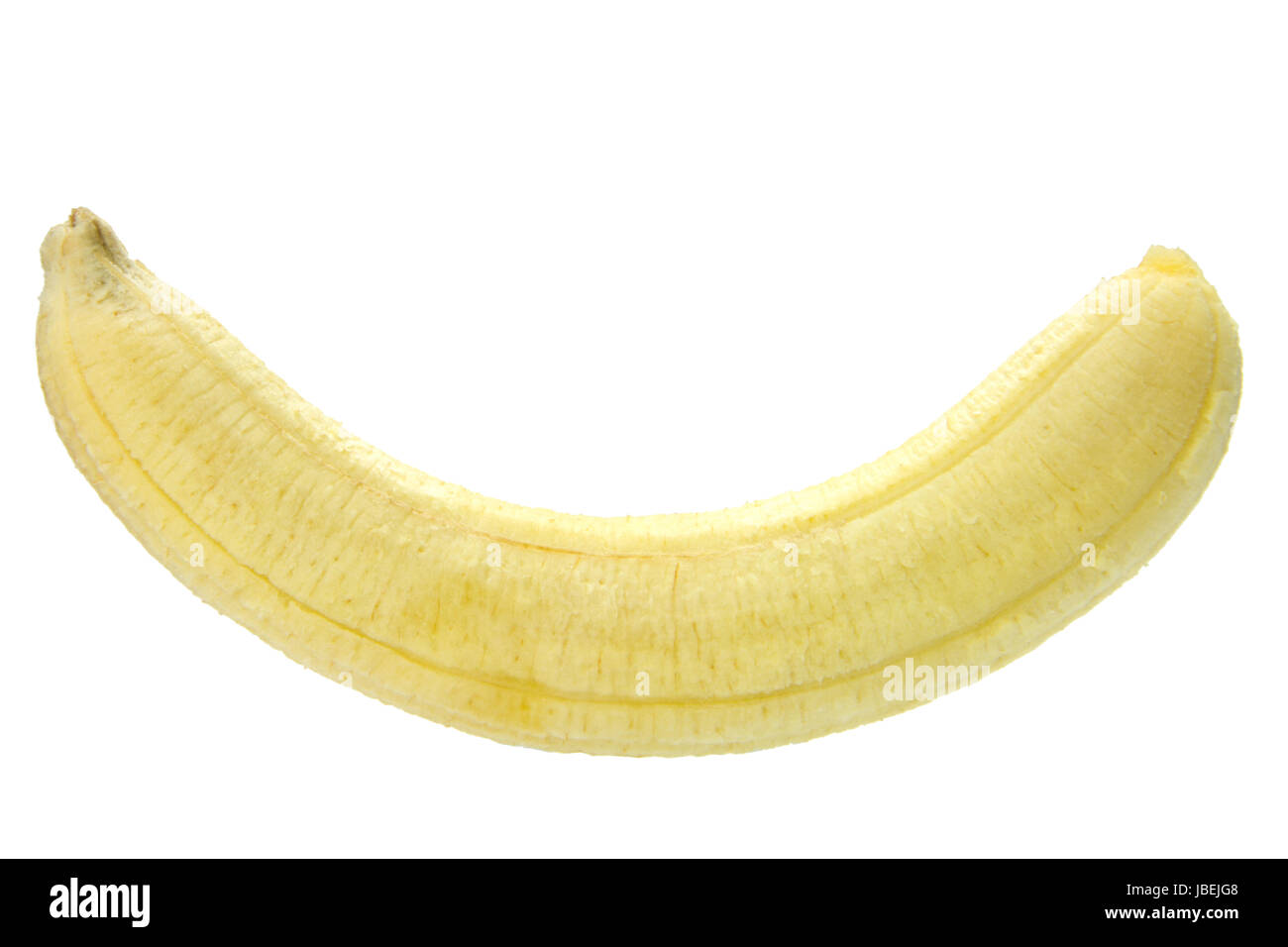 fresh banana flesh isolated on the white background Stock Photo - Alamy