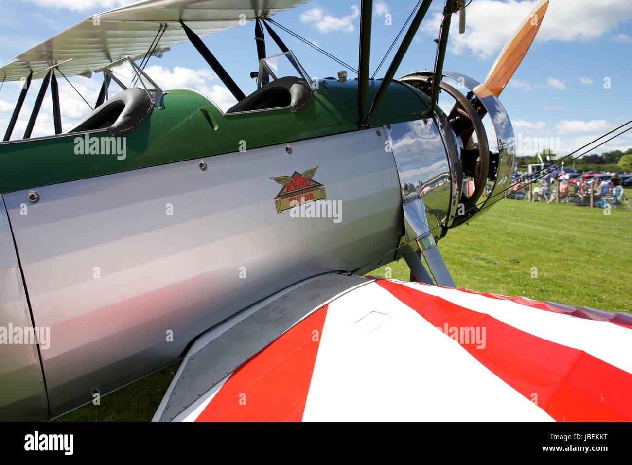 1931 Avro 621 Tutor from the Shuttleworth Collection Stock Photo - Alamy