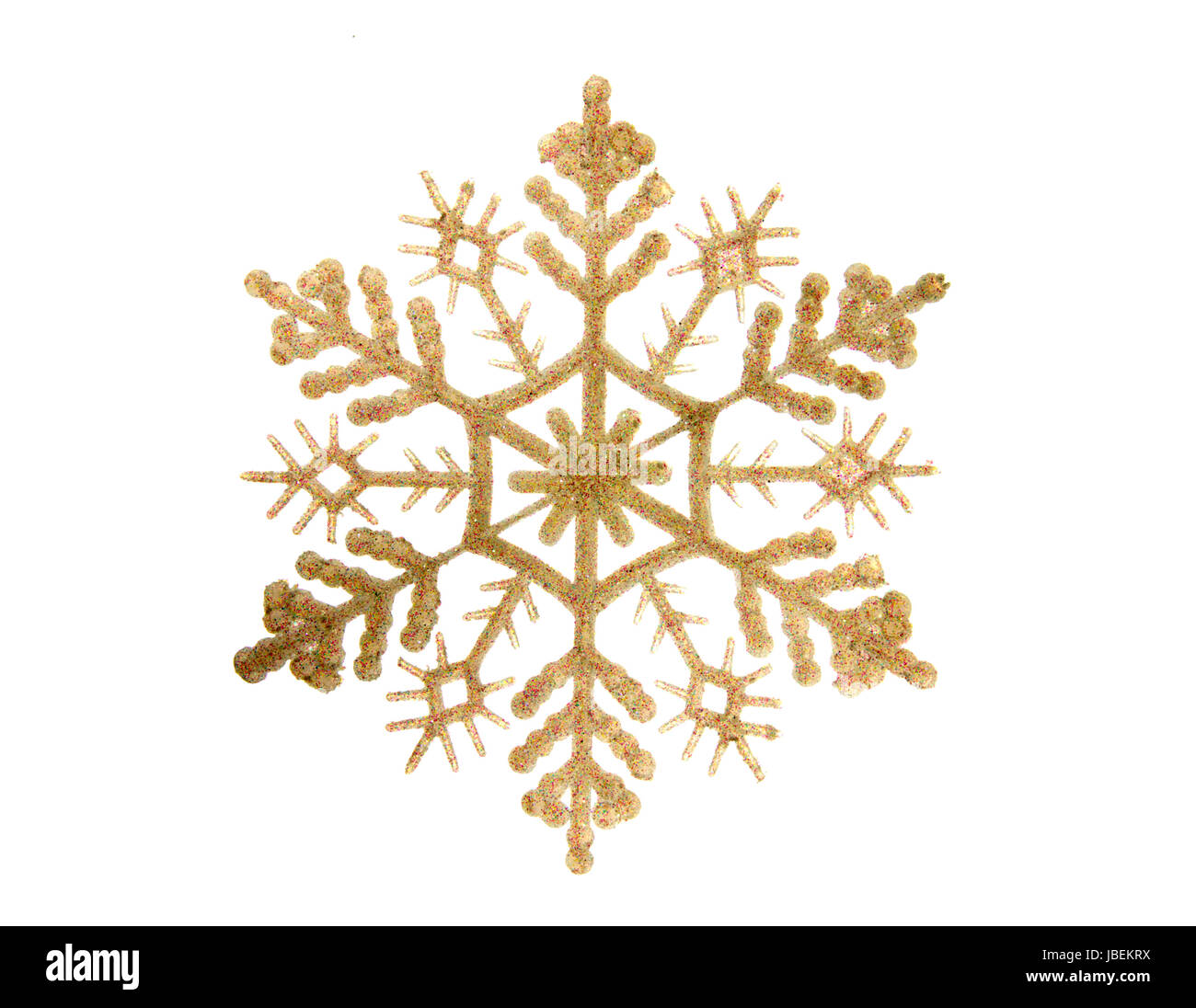 snowflakes isolated on white background Stock Photo - Alamy