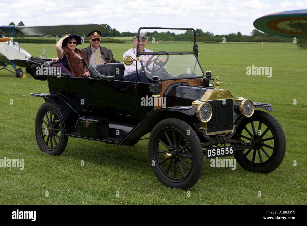 Ford Model T at Shuttleworth Fly Navy Air Show Stock Photo - Alamy