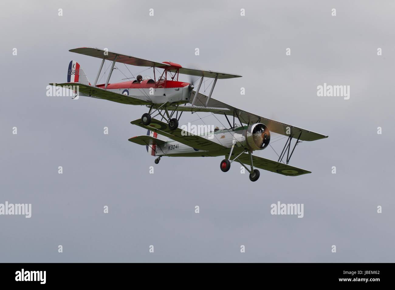 Royal navy tiger moth hi-res stock photography and images - Alamy