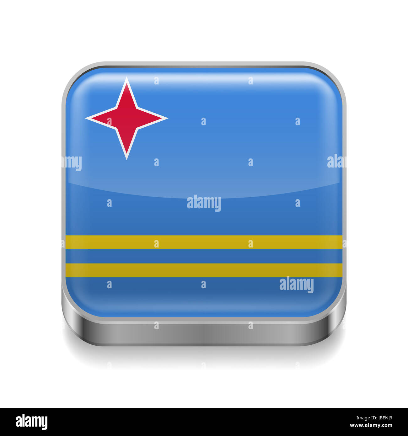 Aruba official flag hi-res stock photography and images - Alamy