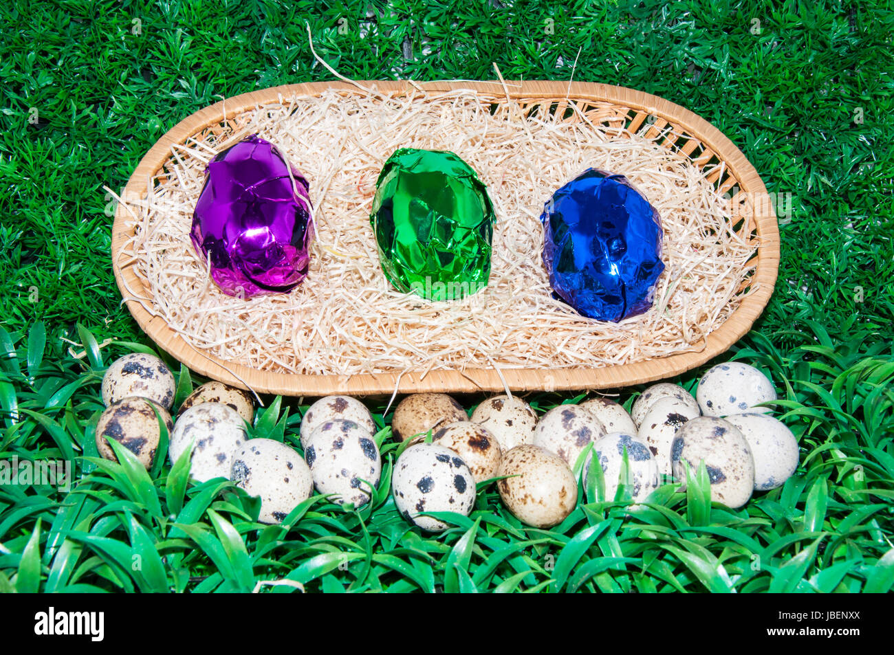 Easter egg for the feast of the radiant resurrection of Christ Stock ...