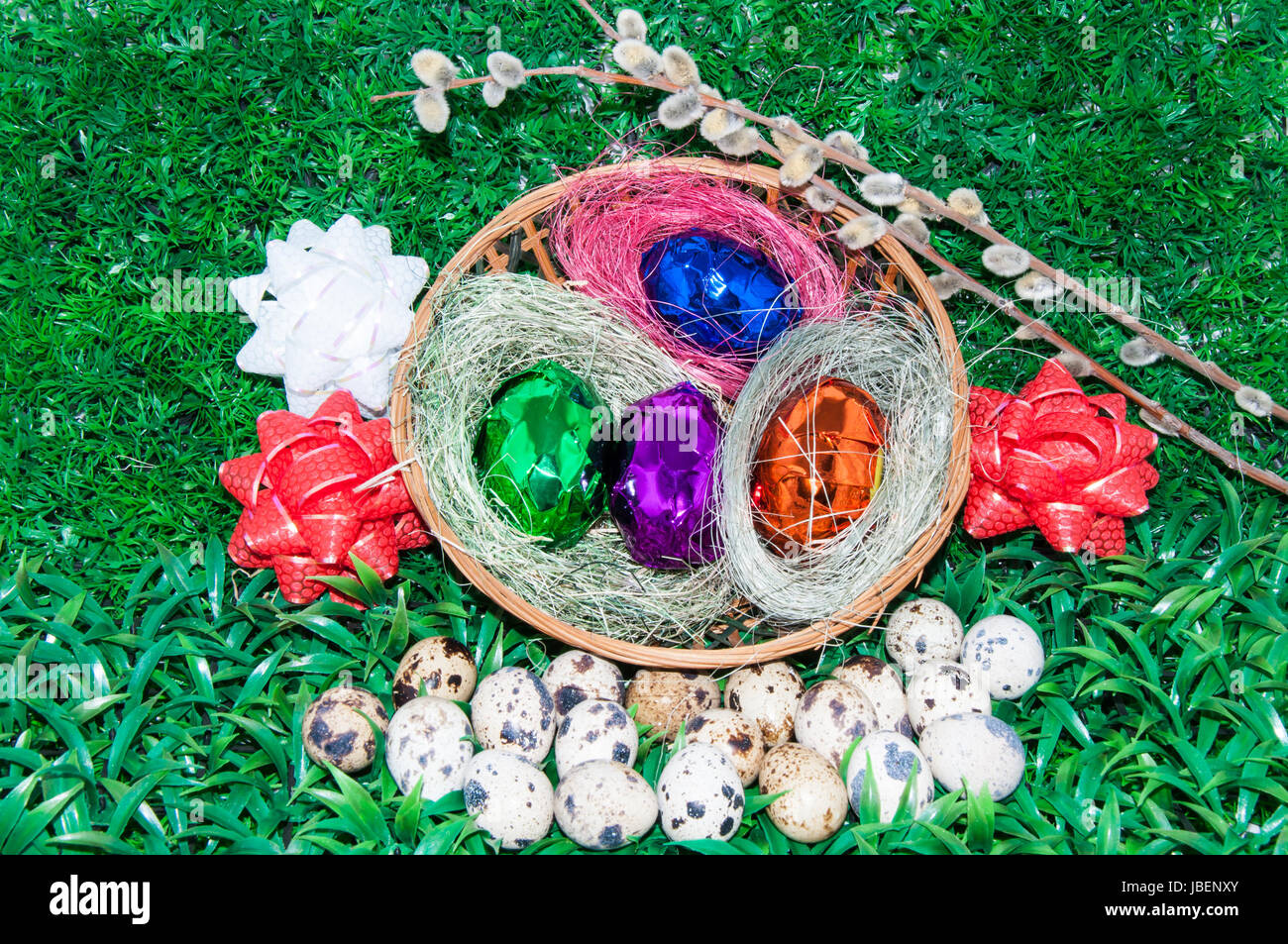 Easter egg for the feast of the radiant resurrection of Christ Stock ...