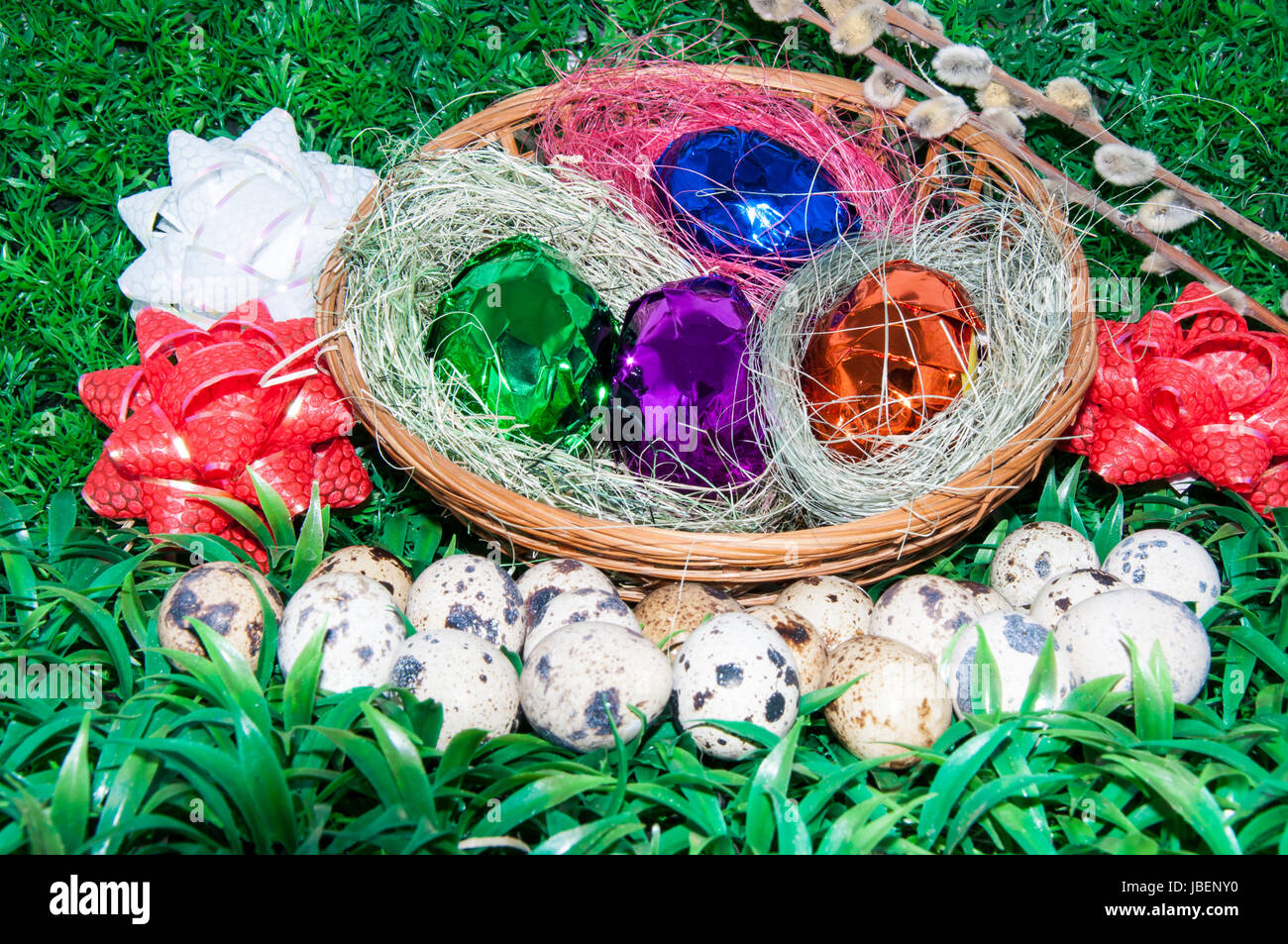 Easter egg for the feast of the radiant resurrection of Christ Stock ...