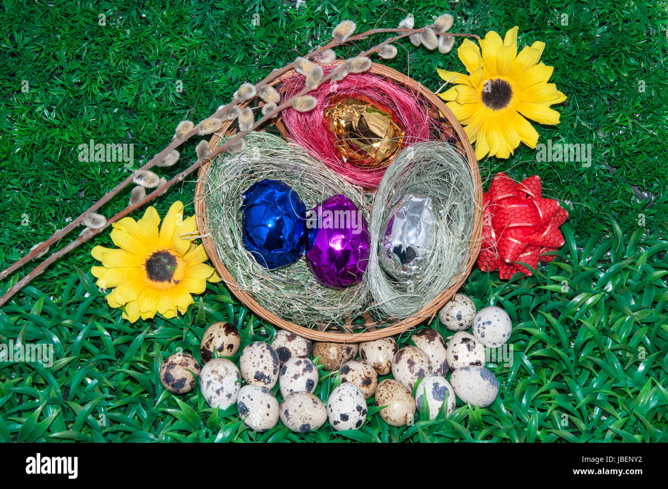 Easter egg for the feast of the radiant resurrection of Christ Stock ...