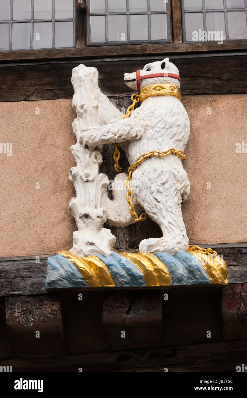 The Bear and Ragged Staff emblem (of Dudley s ) on display in The Lord ...