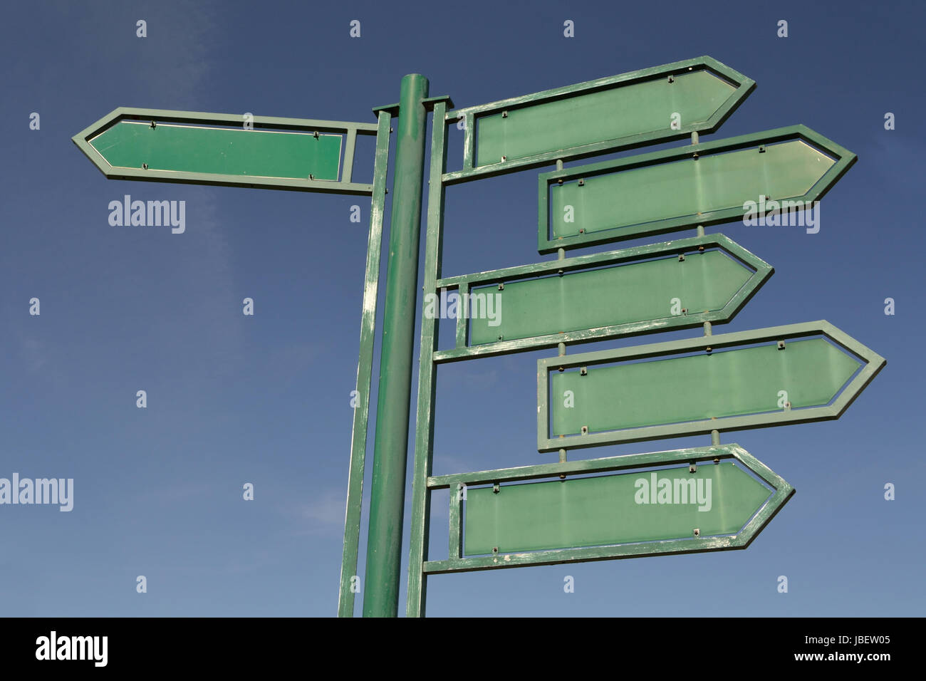 Hinweisschilder richtung hi-res stock photography and images - Alamy