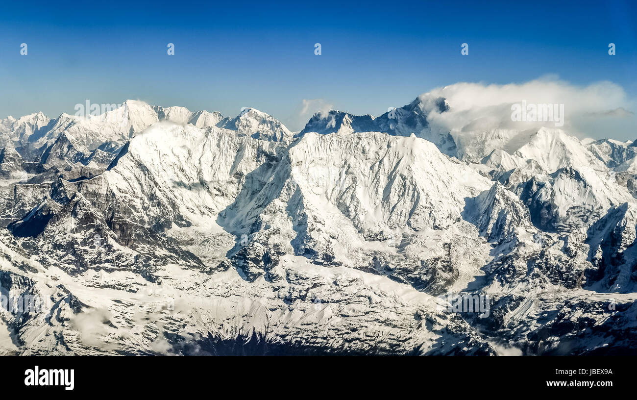 Mt everest aerial hi-res stock photography and images - Alamy
