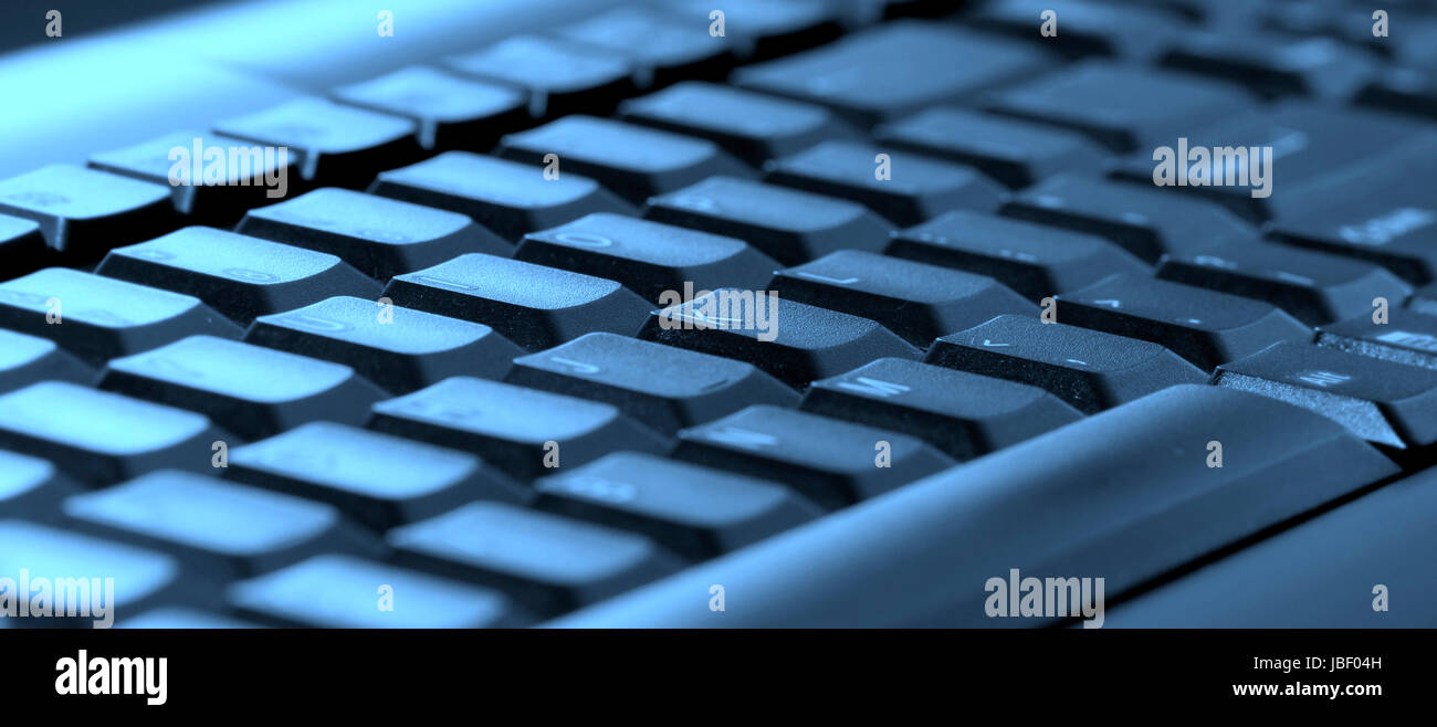 Close-up picture of a computer keyboard Stock Photo - Alamy