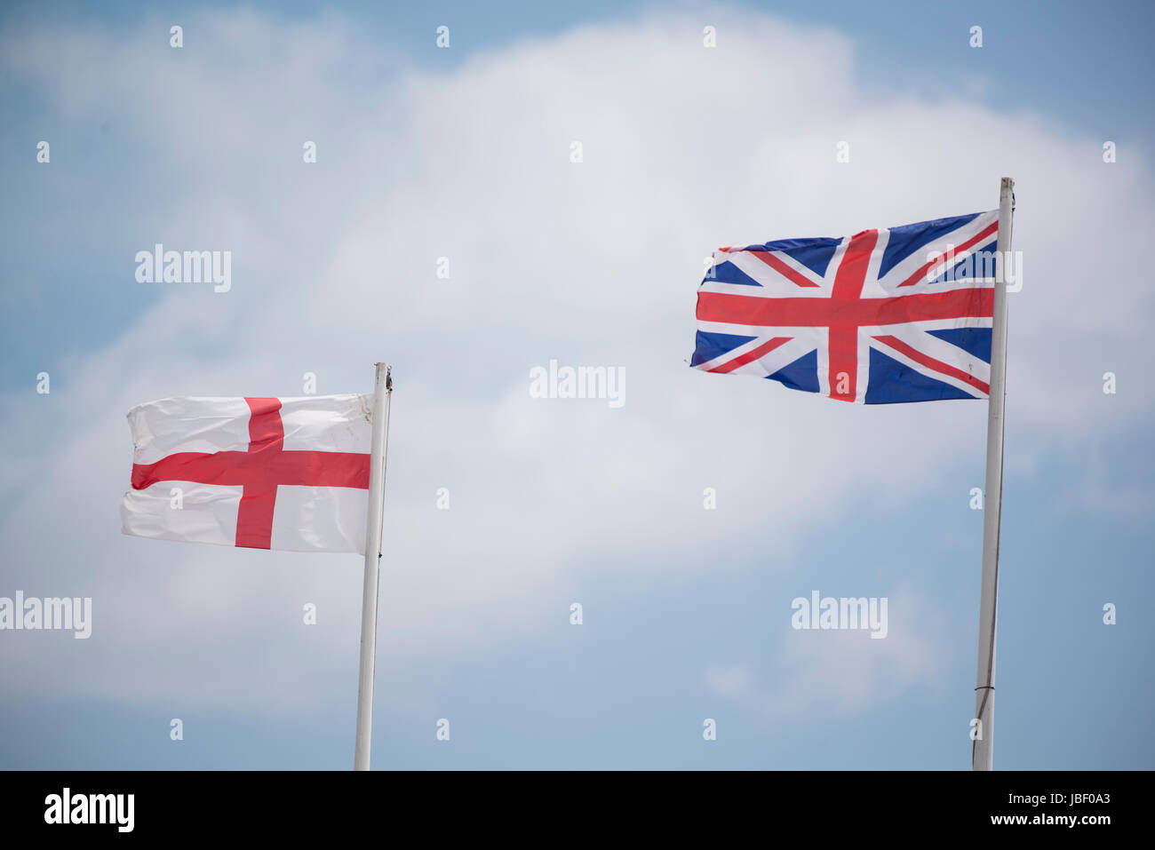 British and union jack flag Stock Photo - Alamy