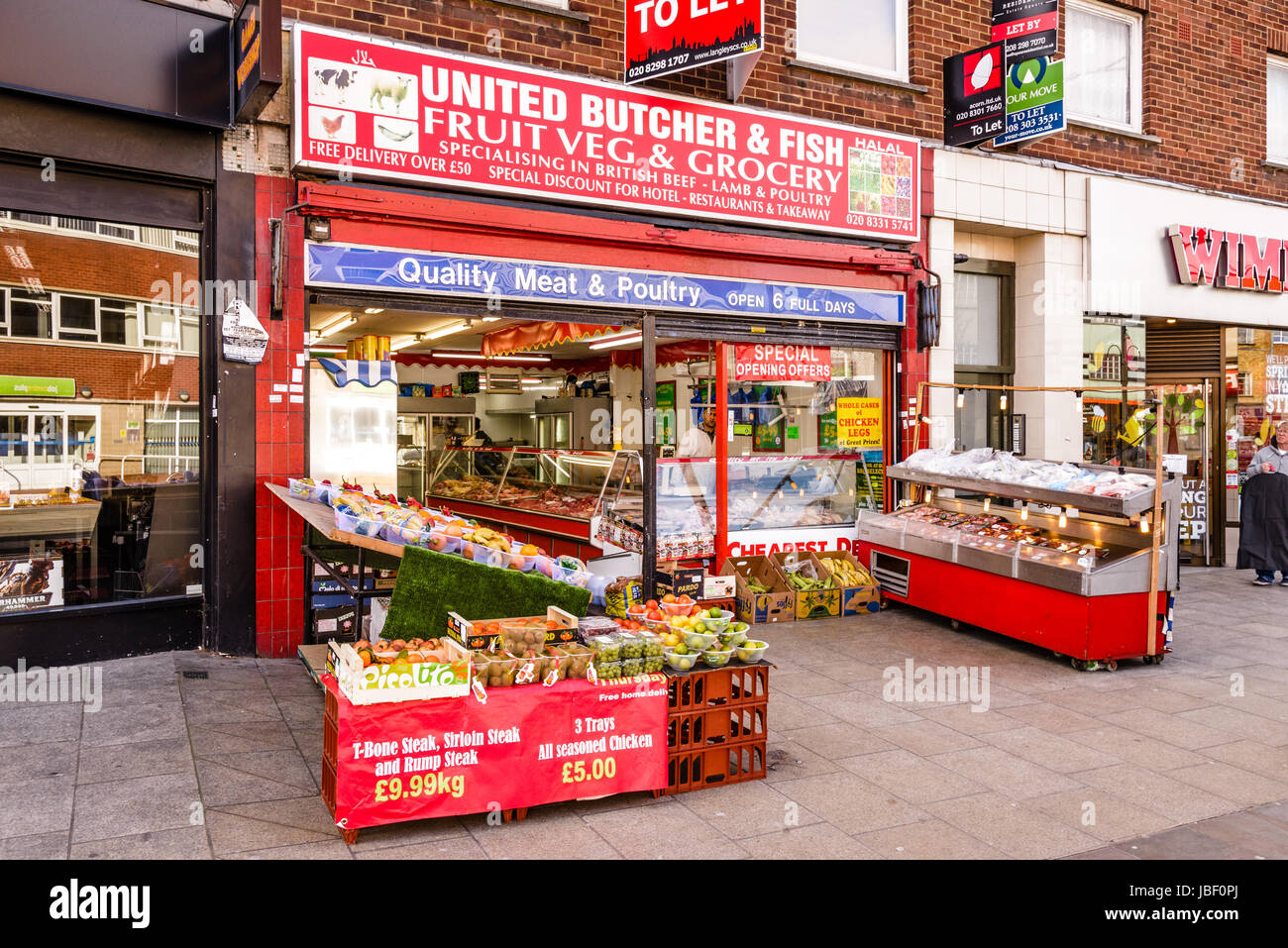 Halal shop britain hi-res stock photography and images - Alamy
