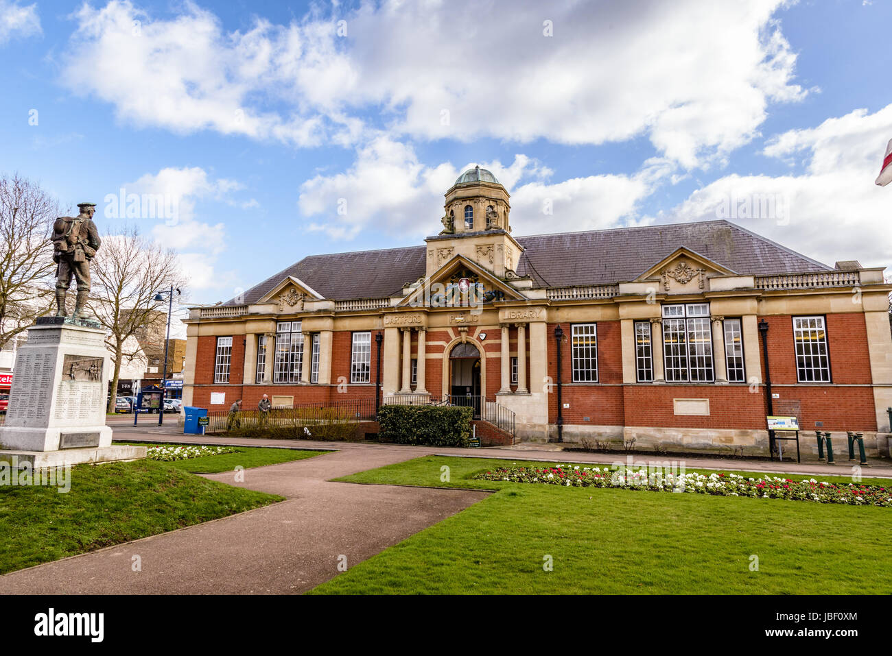 Dartford Public Library, Central Park, Market Street, Dartford, Kent ...