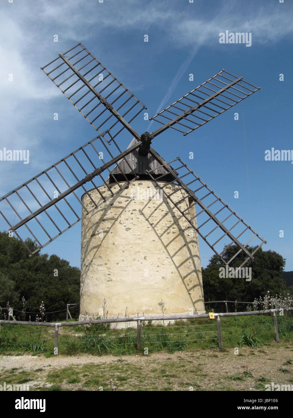mill Southern France Stock Photo - Alamy
