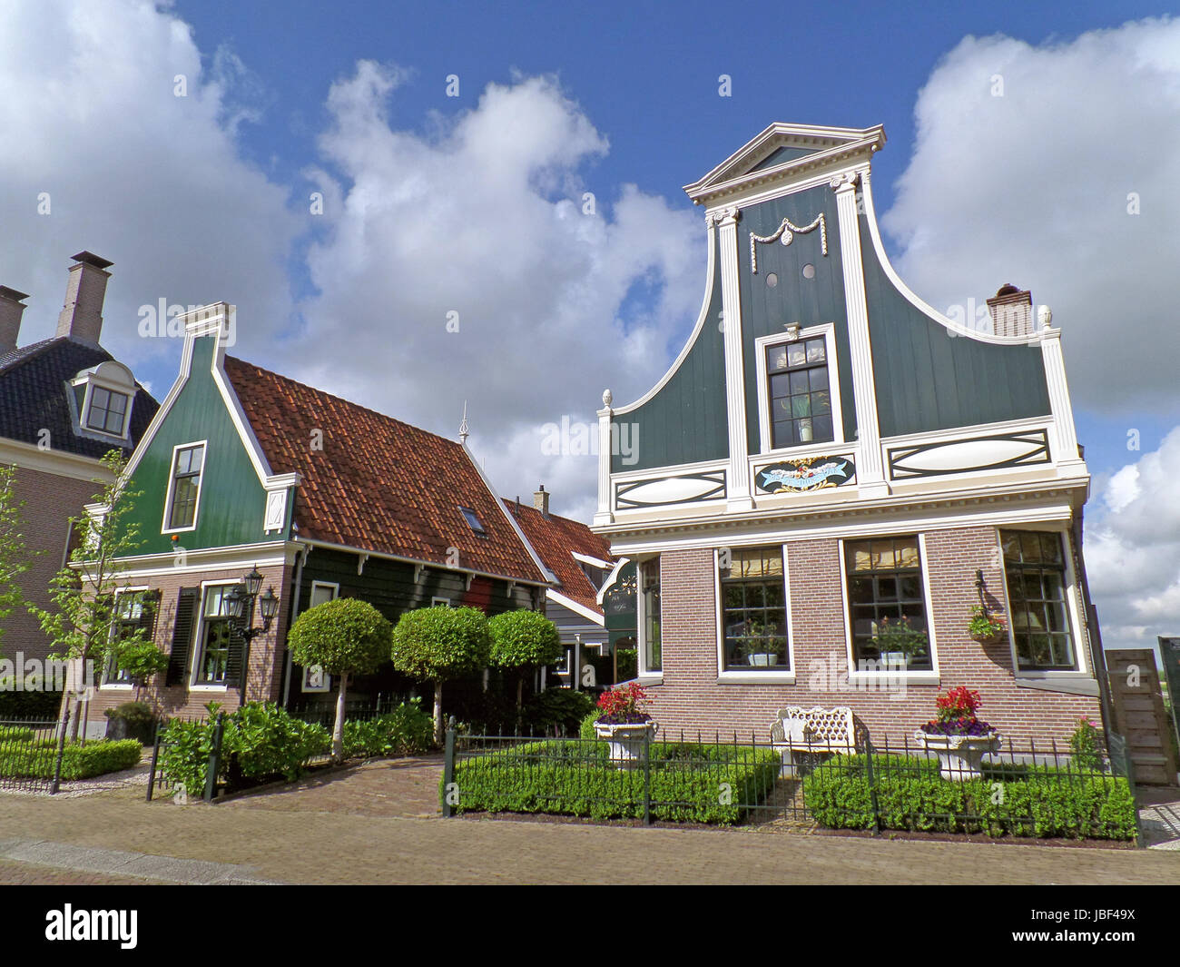 Charming Dutch Village in Netherlands Stock Photo - Alamy