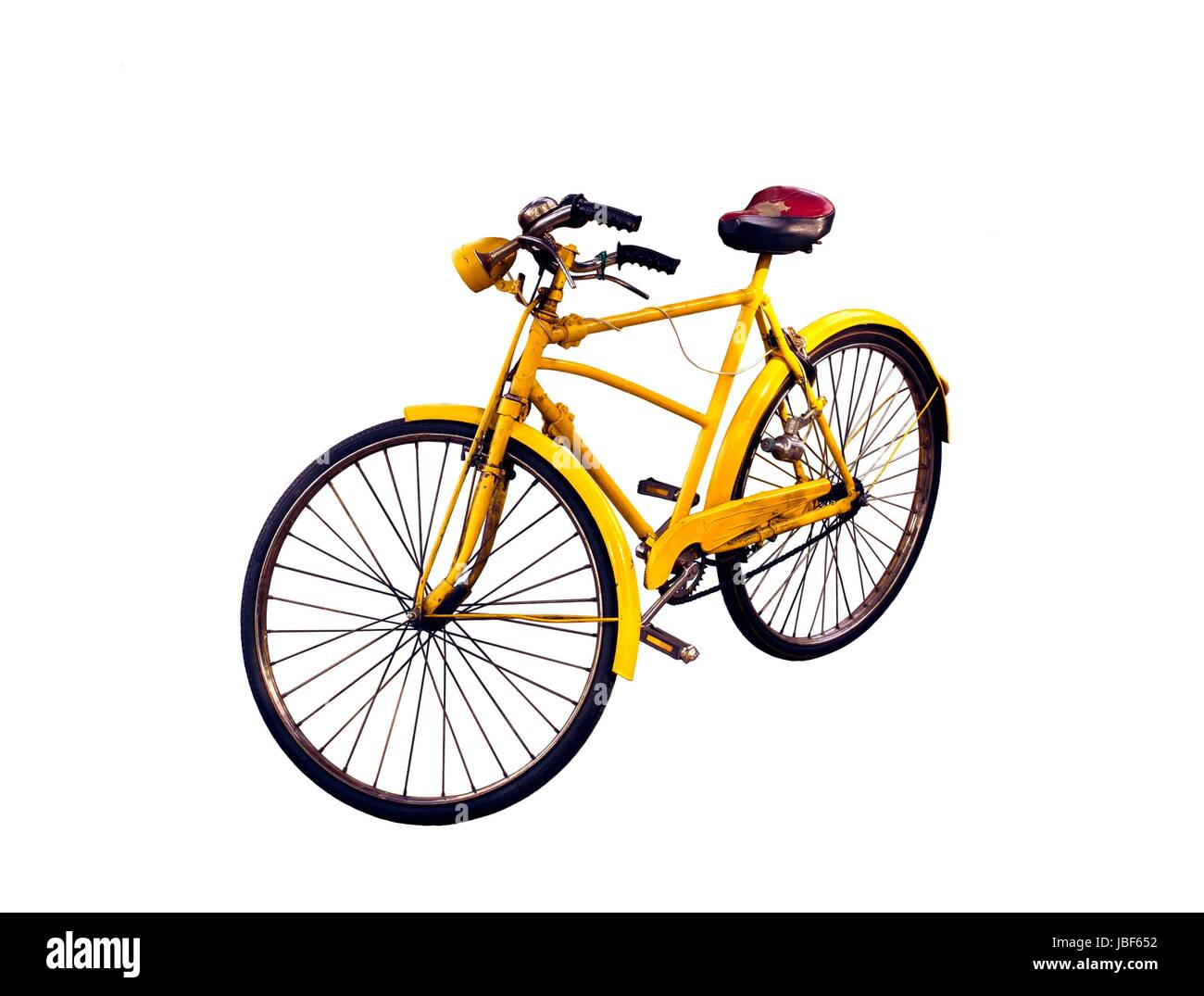 Old bike seat Cut Out Stock Images & Pictures - Alamy