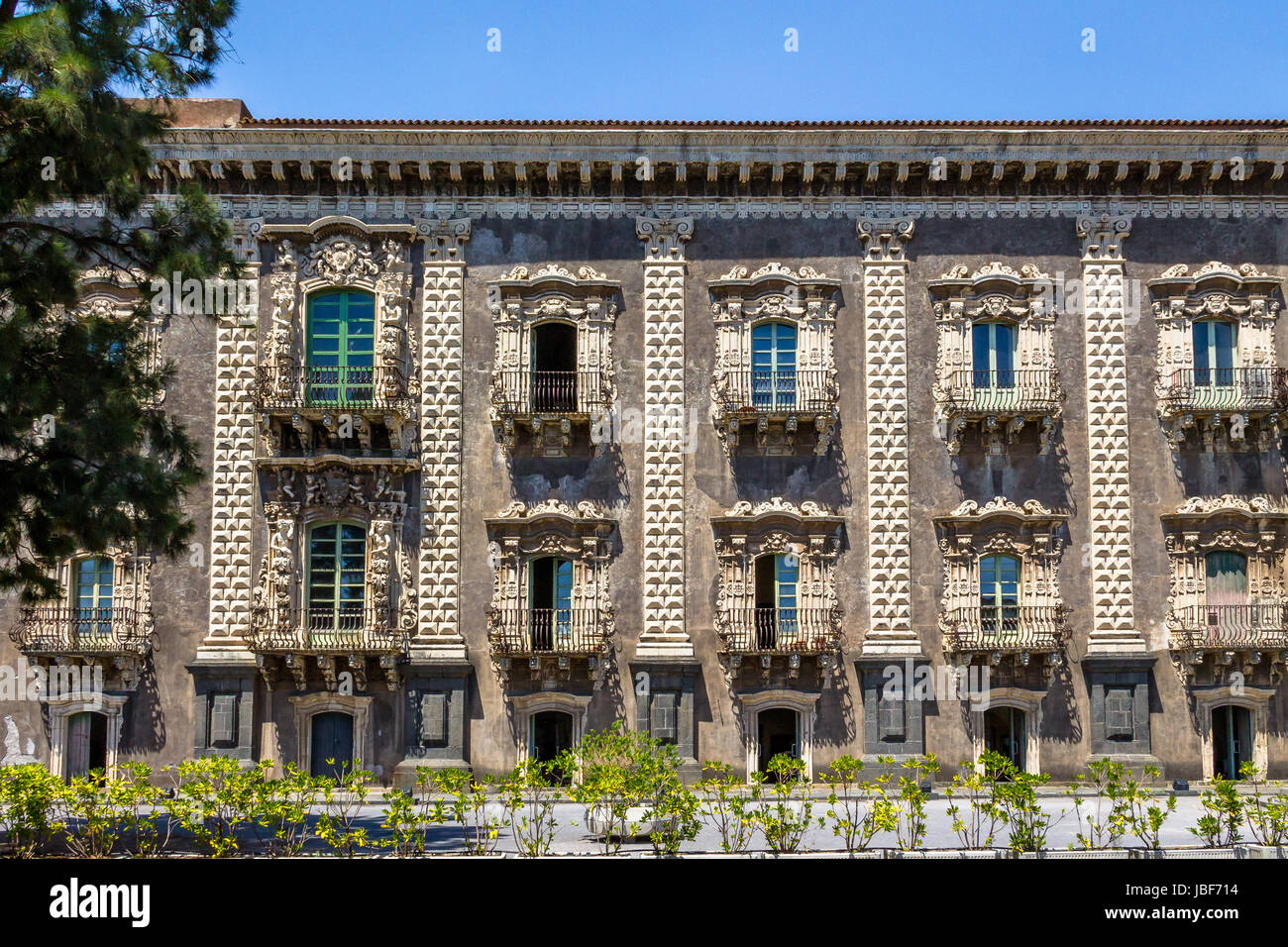 Benedictine Monastery of Saint Nicholas Arena - Catania Sicily Italy ...