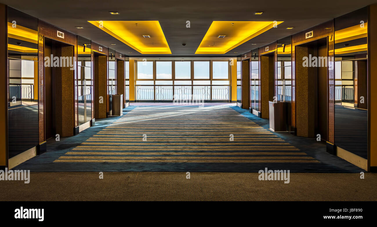 Architectural architecture corridor elevator hi-res stock photography ...