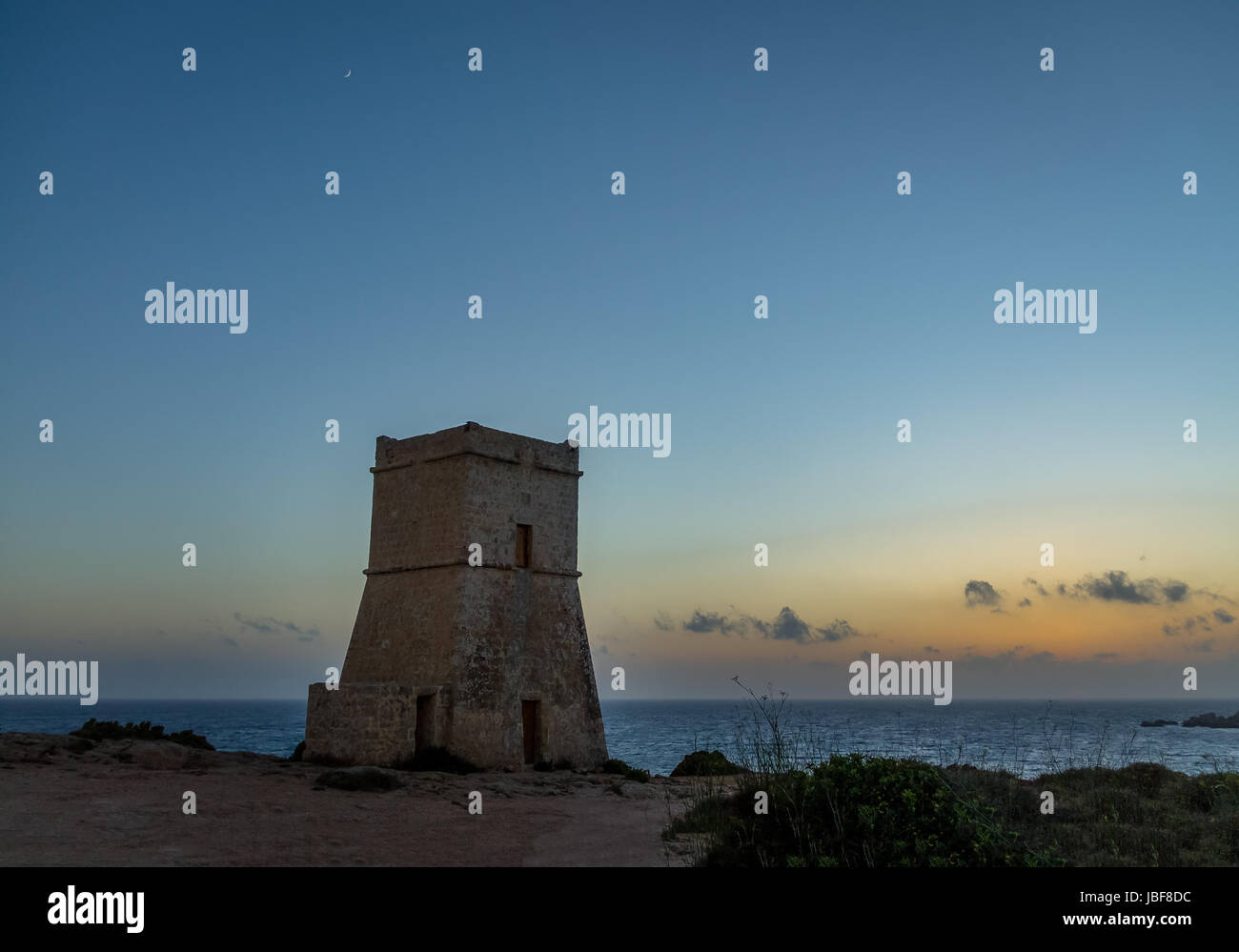 Malta tower hi-res stock photography and images - Alamy