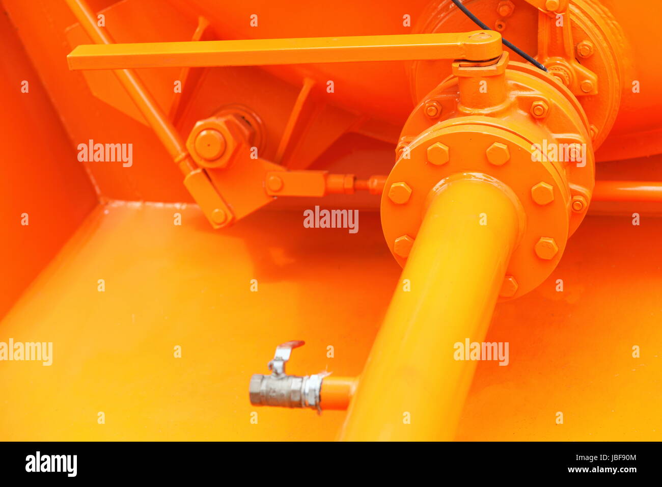 Industrial metallic pipeline joint with many screws and bolts hi-res ...