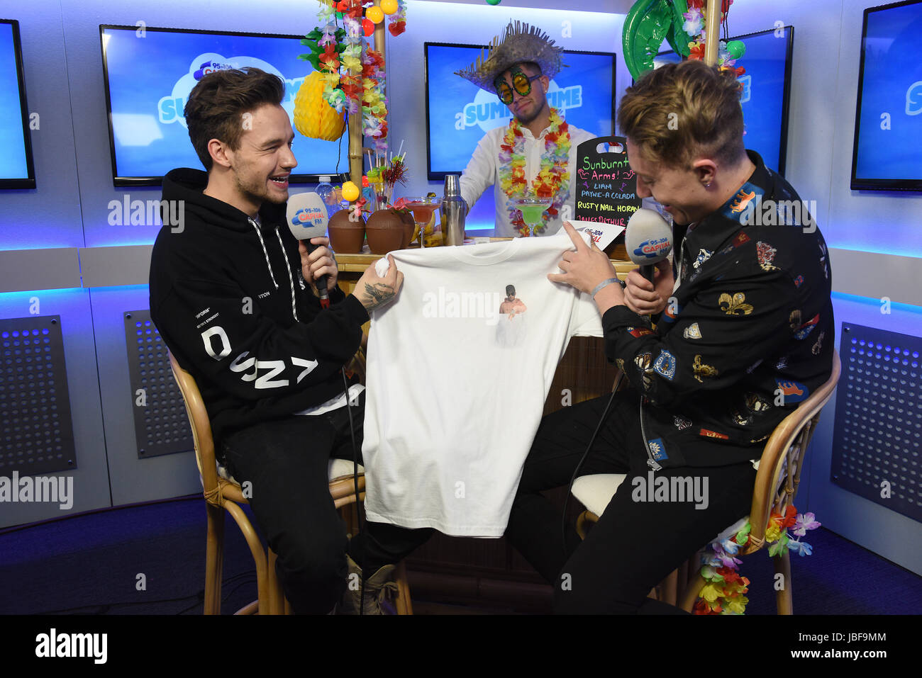 Liam Payne and Capital FM presenter Roman Kemp at Capital FM's ...