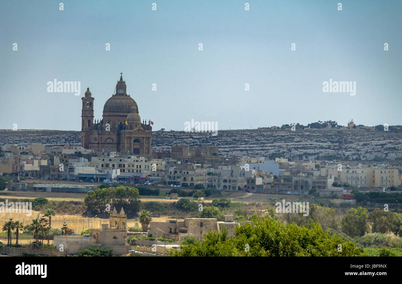 Church of Xewkija also known as Rotunda - Gozo, Malta Stock Photo - Alamy