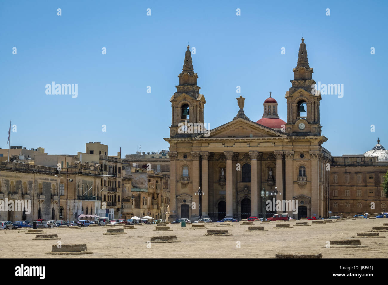 St publius church malta hi-res stock photography and images - Alamy
