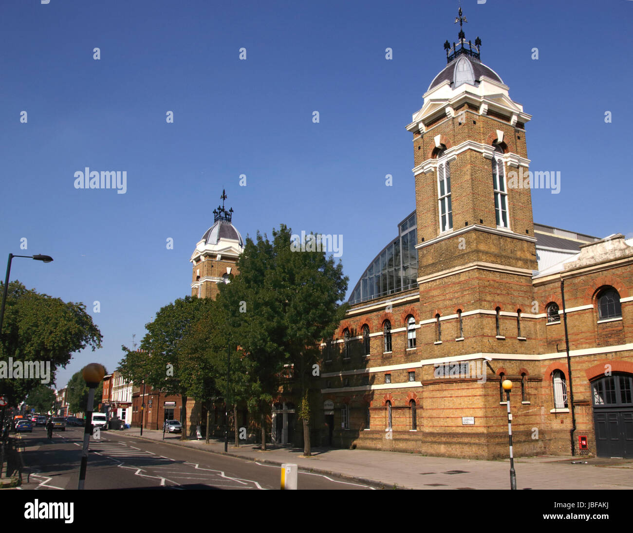 Rear of Business Design Centre Liverpool Road Islington London Stock ...