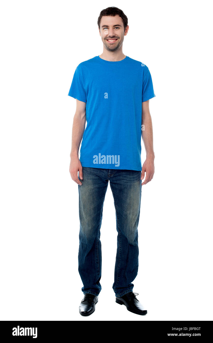 Full length image of young handsome man Stock Photo - Alamy