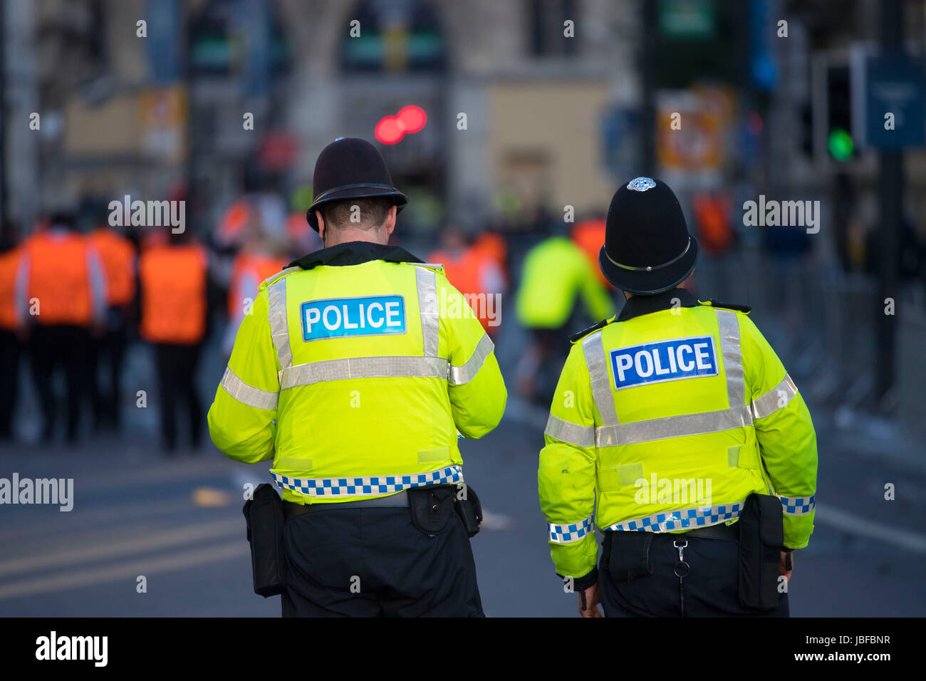 Police fluorescent jacket hi-res stock photography and images - Alamy