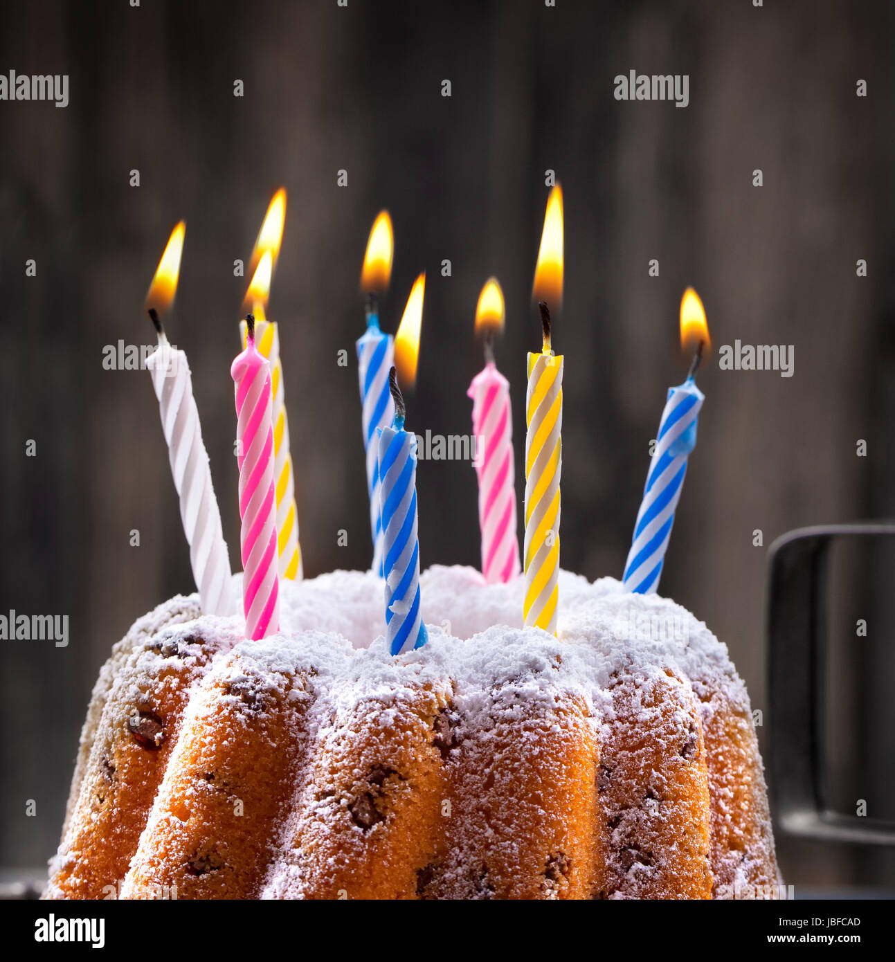 delicious birthday cake Stock Photo - Alamy