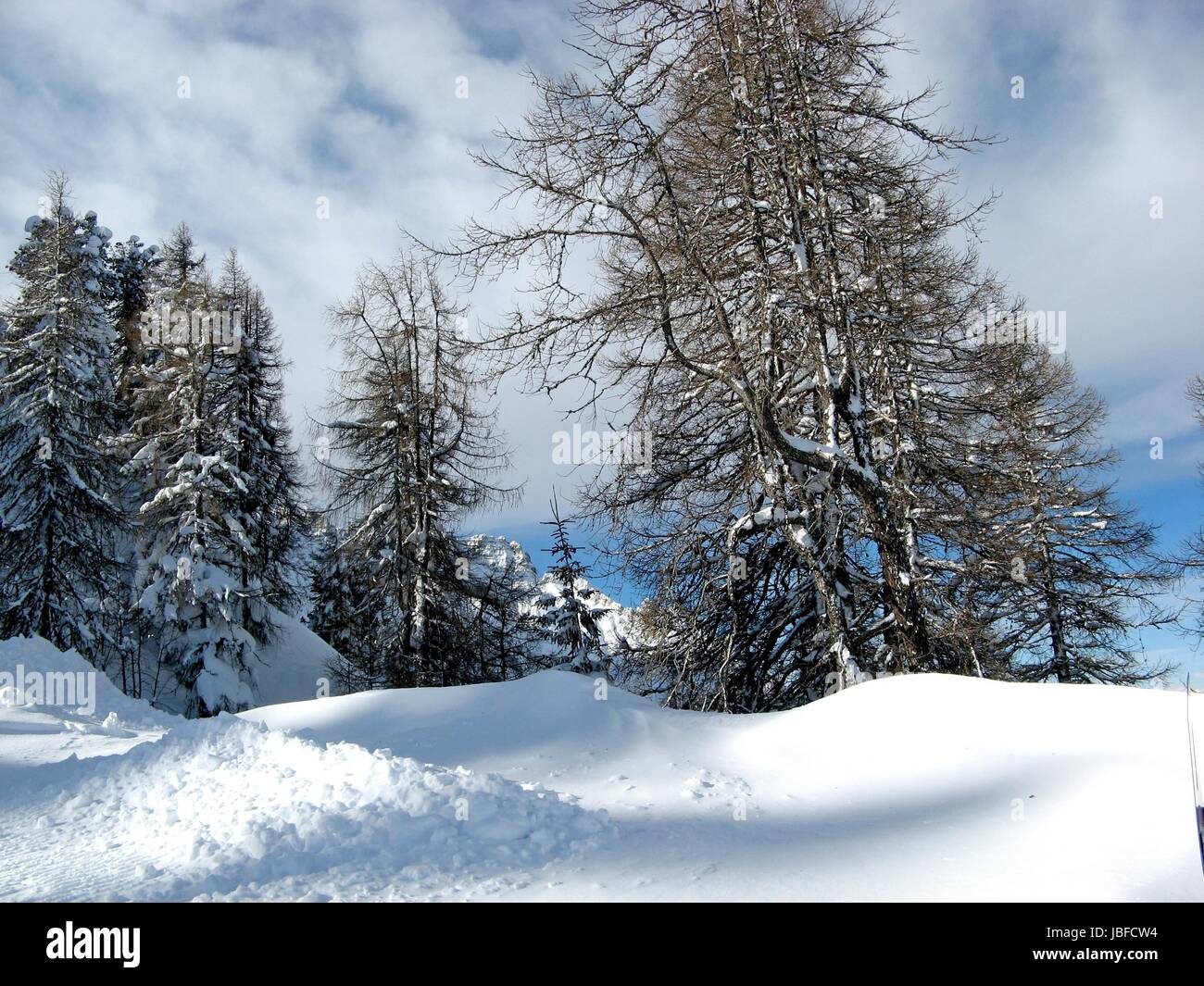 vigo di fassa a very beautiful place in italy Stock Photo - Alamy