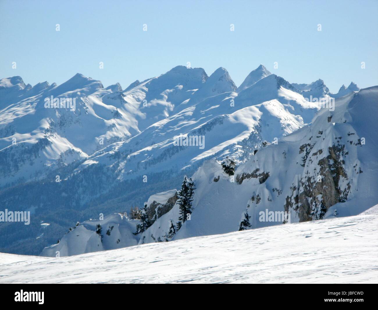 vigo di fassa a very beautiful place in italy Stock Photo - Alamy