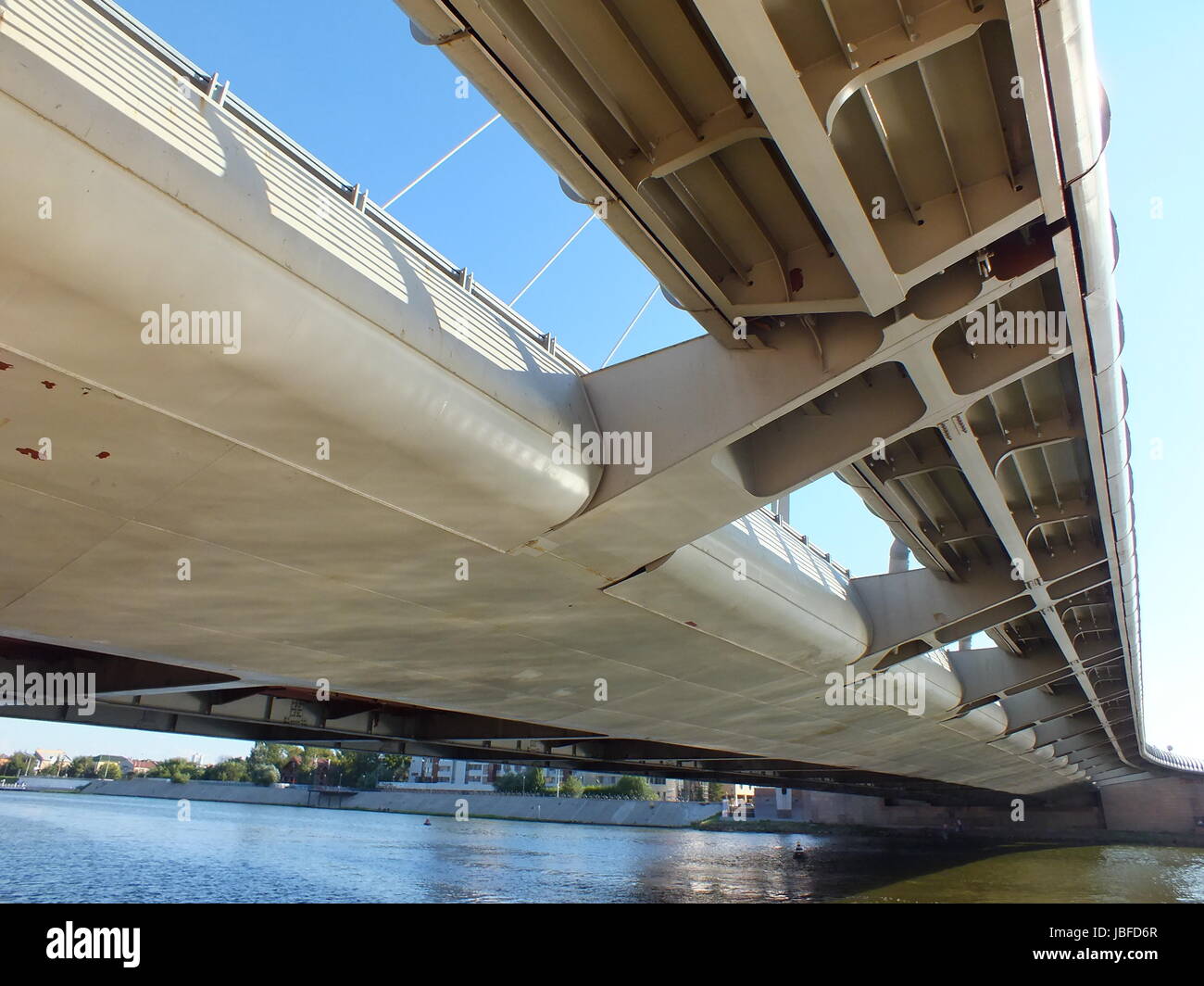 a road bridge from below Stock Photo - Alamy