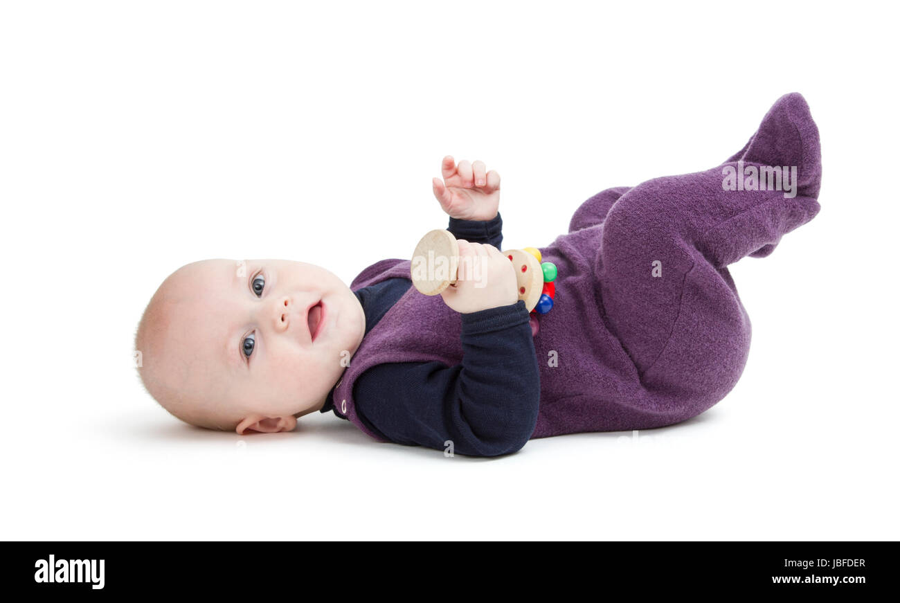young child isolated on white background looking to camera Stock Photo ...
