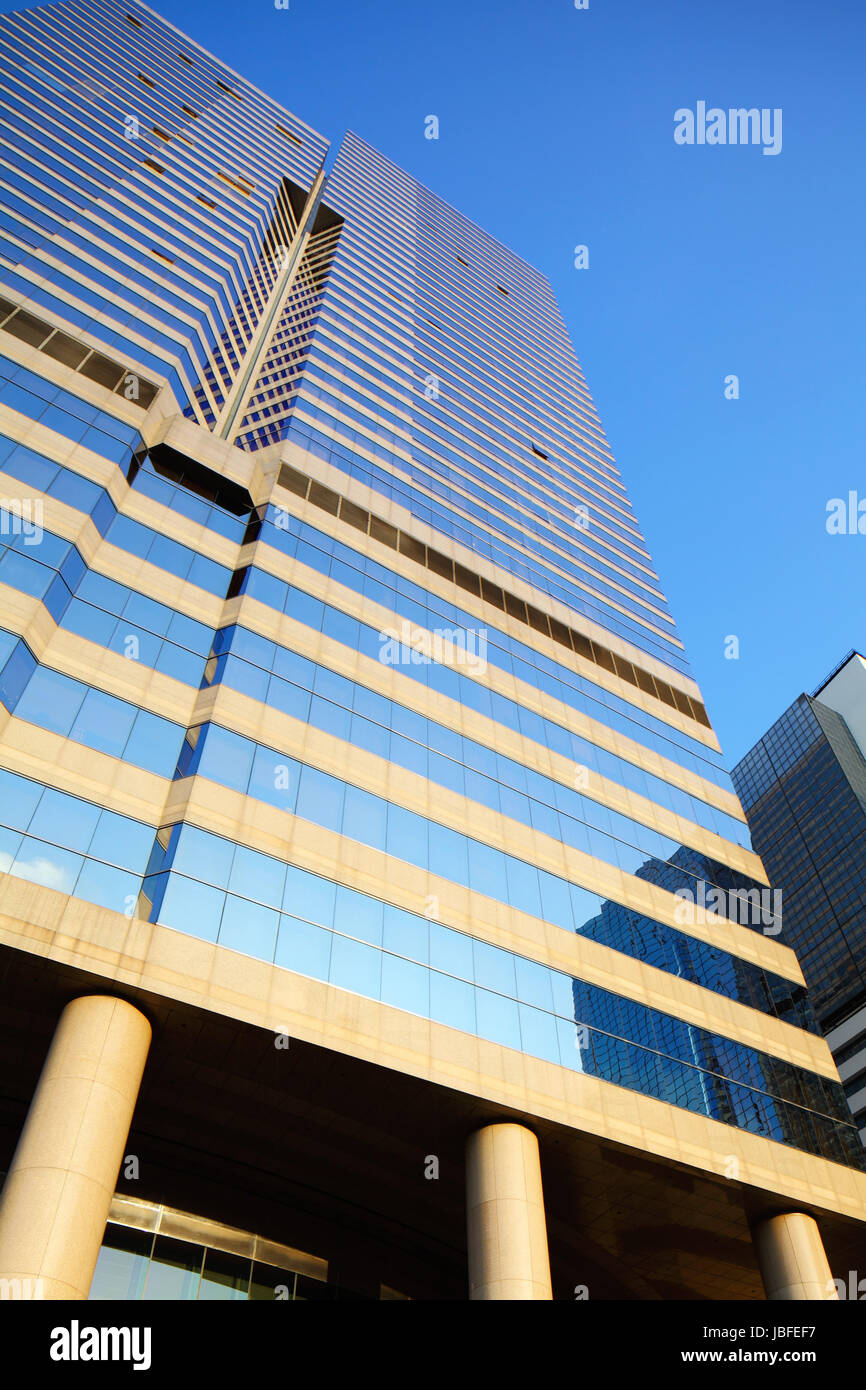Office building from low angle view Stock Photo - Alamy