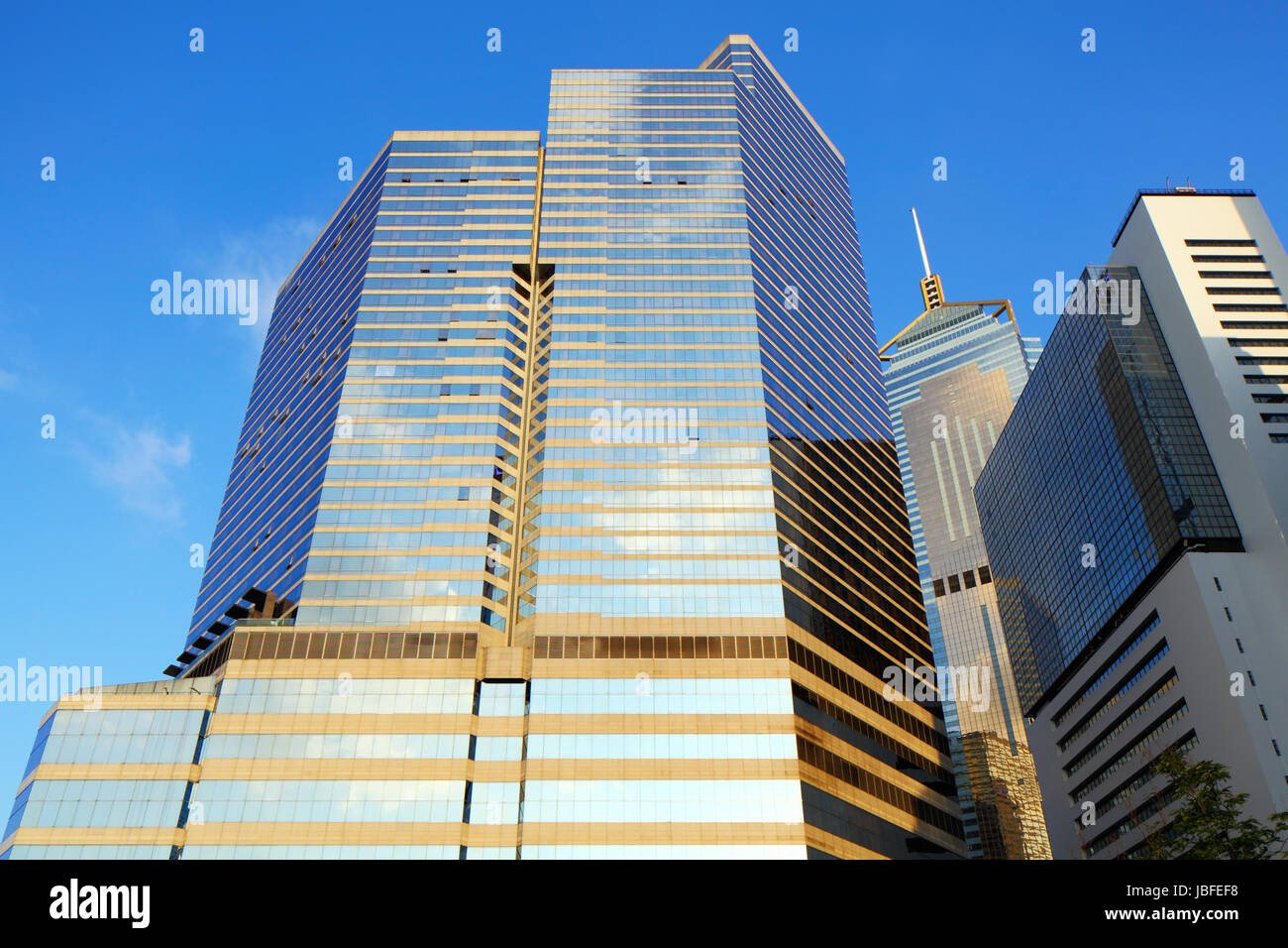 Office building to sky Stock Photo - Alamy